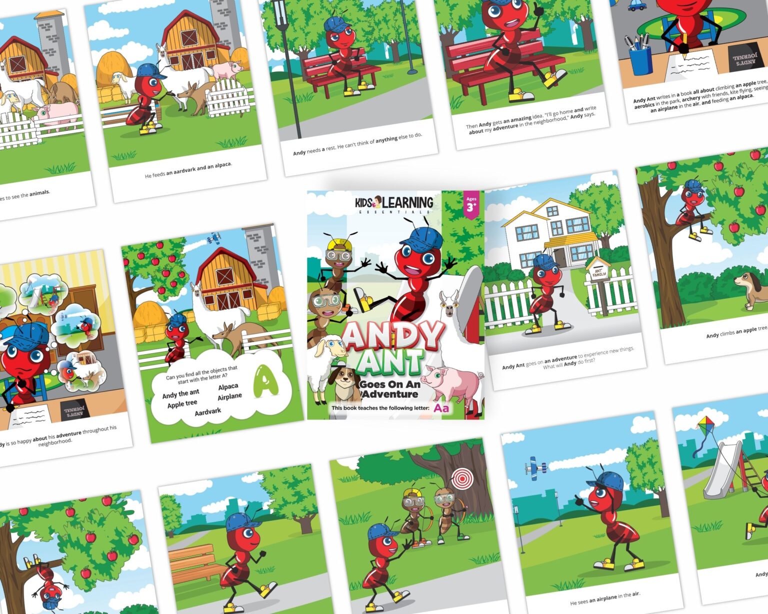 Andy Ant Goes On An Adventure eBook – Kids Learning Essentials